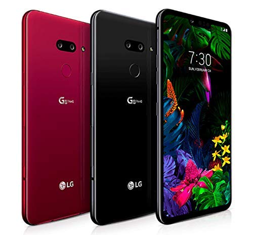 LG G8 ThinQ LMG820TM (128GB, 6GB RAM) 6.1" 4G LTE AT&T, T-Mobile Unlocked - GSM ONLY (Carmine Red) (Renewed)