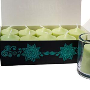 Enlightened Ambience Autumn Spiced Pears Scented Candle (Green, 10)