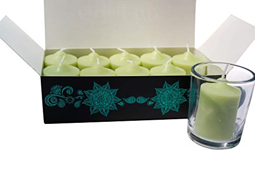 Enlightened Ambience Autumn Spiced Pears Scented Candle (Green, 10)