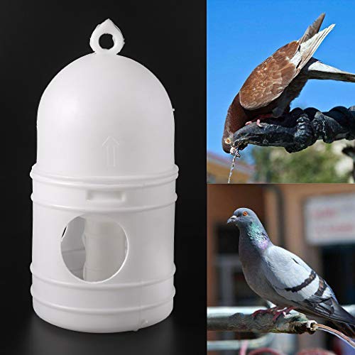 Xdodnev Pigeons Feeder Water Pot Plastic Pet Drinker Dispenser Container Pigeons Birds Supplies