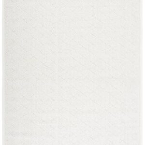 SAFAVIEH Natural Fiber Collection 9' x 12' Ivory NF487A Handmade Premium Wool & Jute Area Rug