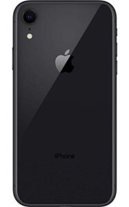 apple iphone xr, t-mobile, 256gb - black (renewed)