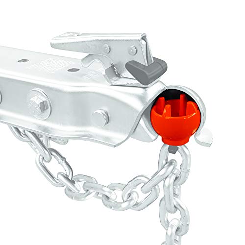 RIGHTLINE Gear Anti-Theft Trailer Hitch Lock with Coupler Ball, Trailer Ball Lock for Unhitched Trailers