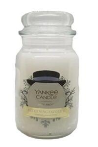 yankee candle returning favorite 2020 jack frost large jar candle