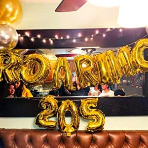 JeVenis Roaring 20s Balloons Great Gatsby Birthday Decor 20th Birthday Party Balloons 20 Anniversary Decorations Roaring 20s Flapper Party Roaring Twenties Birthday Balloon