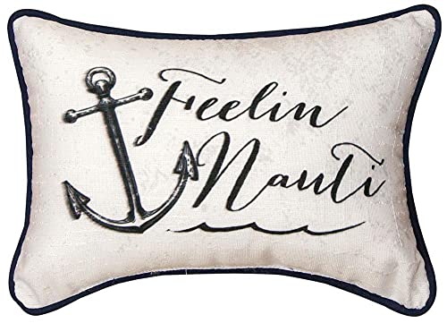 Manual Feelin' Nauti Word Pillow