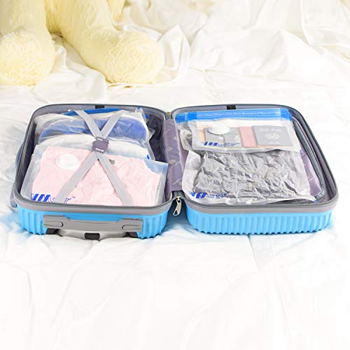 VMSTR Vacuum Storage Bags, Carry-on Size, 8 Pack Refill Set (17.7 "x 12.6")