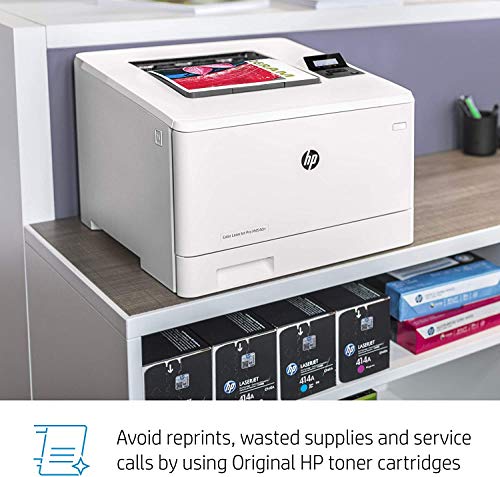 HP Color Laserjet Pro M454dn Printer (W1Y44A) (Renewed)