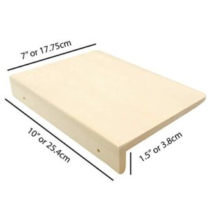 Pet Metro Large Aspen Wood Platform Ledge [2 Pack] for Chinchilla, Hamster, Rat, Bird, Rabbit