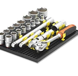 3/8" Socket Holders (50 pcs) - Accessories for ORGANIZER GENIE Pegboards to Organize Tools