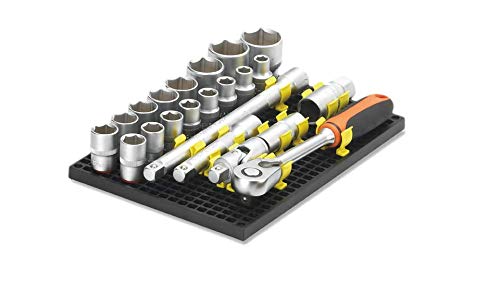 3/8" Socket Holders (50 pcs) - Accessories for ORGANIZER GENIE Pegboards to Organize Tools