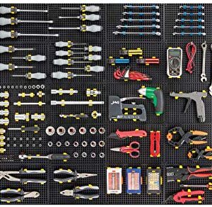 3/8" Socket Holders (50 pcs) - Accessories for ORGANIZER GENIE Pegboards to Organize Tools