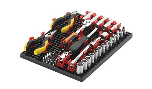 3/8" Socket Holders (50 pcs) - Accessories for ORGANIZER GENIE Pegboards to Organize Tools