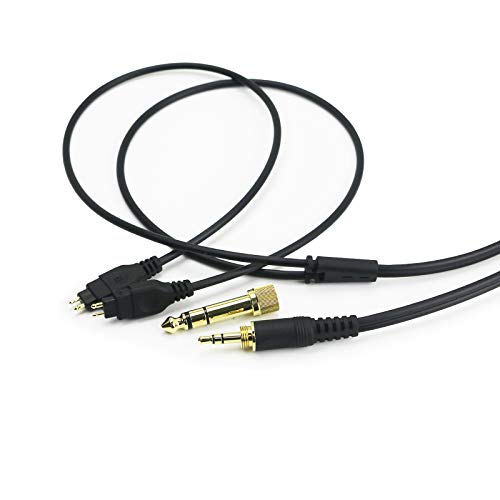 NewFantasia Replacement Audio Upgrade Cable Compatible with Sennheiser HD650, HD600, HD580, HD660S, HD58X, HD565, HD545, HD535, HD525, HD265, Massdrop HD6XX Headphones 3meters/9.9feet