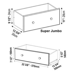 Palace Imports 100% Solid Wood Dresser, White. Requires Assembly