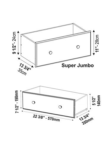 Palace Imports 100% Solid Wood Dresser, White. Requires Assembly