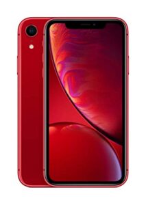 apple iphone xr (64gb, (product)red) [locked] + carrier subscription