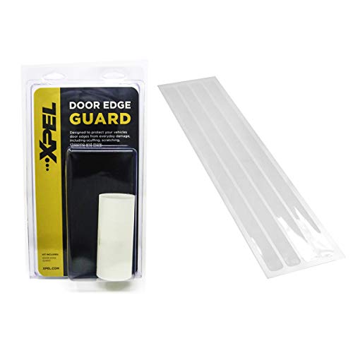 XPEL Pre-Cut Door Edge Guard, 4-24” Strips, Protection Against Chips, Scratches and Damage, Clear Paint Protection Film