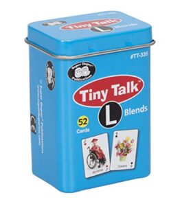 super duper publications | tiny talk articulation and language l blends sound photo flash cards | educational resource for children