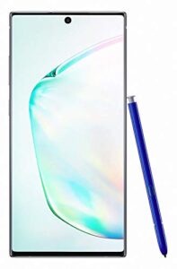 samsung galaxy note 10+ plus sm-n975f/ds, dual sim 4g lte, international version (no us warranty), 256gb, aura glow - gsm unlocked