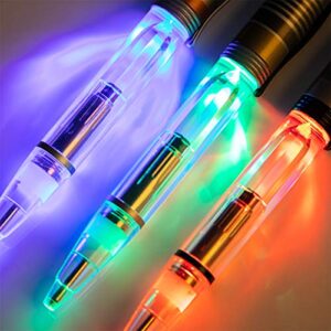 Bioworld Star Wars Light-Up Lightsaber Refillable Ink Pens 3 PC Set - Darth Vader, Skywalker, and Obi-Wan