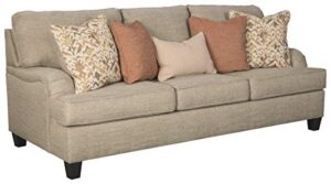 signature design by ashley almanza sofas, wheat