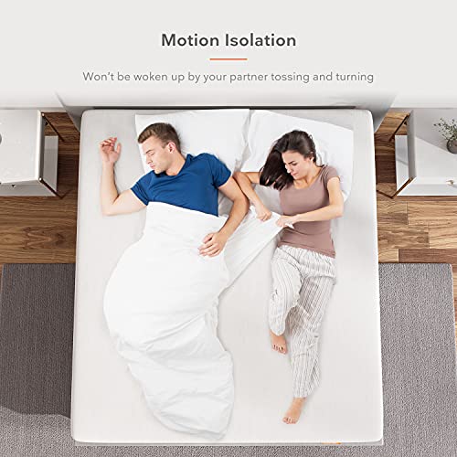 Sweetnight 12 Inch Queen Size Mattress in Box, Pillow Top Gel Memory Foam Mattress for Motion Isolation & Cool Sleep, Flippable Comfort from Soft to Medium Firm, Sunkiss