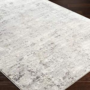 Artistic Weavers Choukri Modern Abstract Area Rug,6'7" x 9',Silver Gray