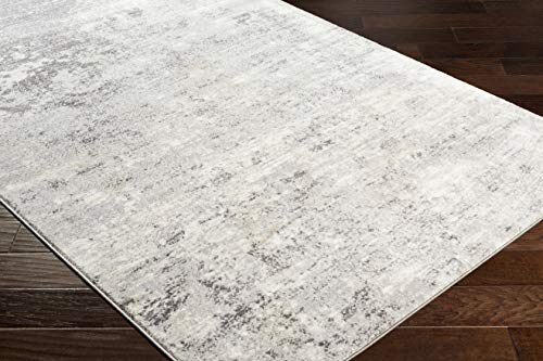 Artistic Weavers Choukri Modern Abstract Area Rug,6'7" x 9',Silver Gray