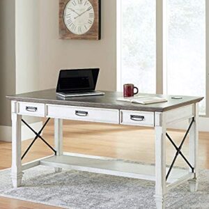 Martin Furniture Writing Table, White