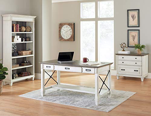 Martin Furniture Writing Table, White