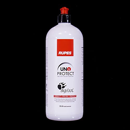 RUPES UNO Protect All-in-One Polish and Protectant, (1000ml/33.8oz, Single Bottle)