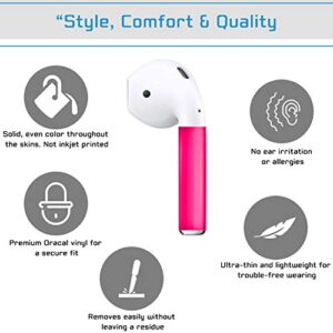 AirPod Skins Protective Wraps - Three-Color Packs - Stylish Covers for Protection & Customization, Compatible with Apple AirPods (Lilac, Bubblegum Pink, Pink)