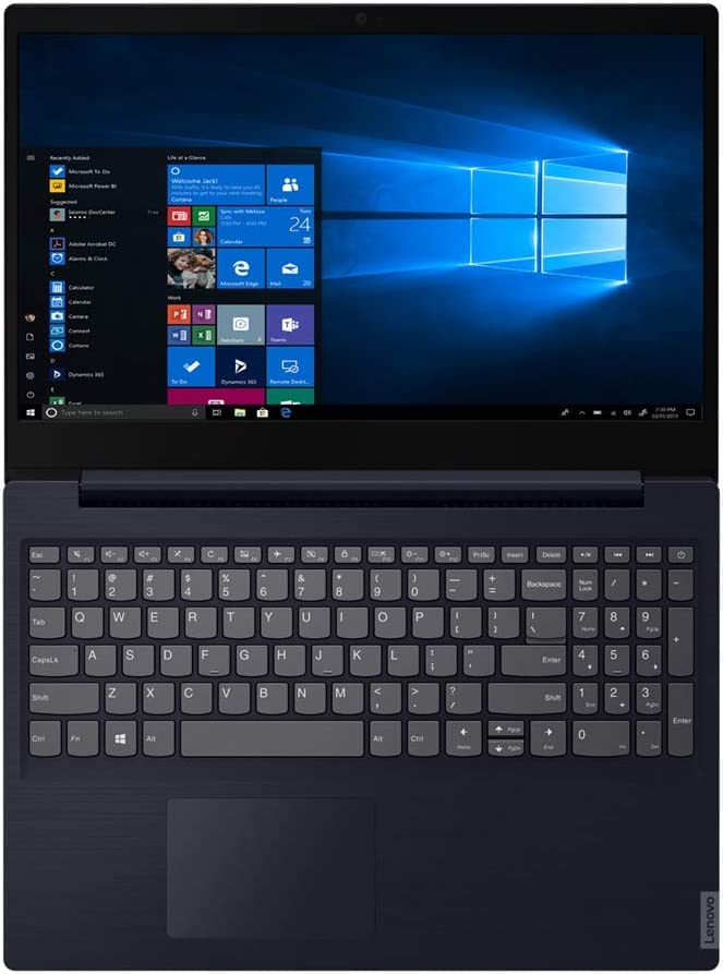 2020 Newest Lenovo Premium Ideapad S145 15.6 Inch Laptop (Intel Celeron 4205U 1.80GHz, 4GB DDR4 RAM, 128GB SSD, Intel UHD 610, WiFi, Bluetooth, HDMI, Webcam, Windows 10) (Blue)