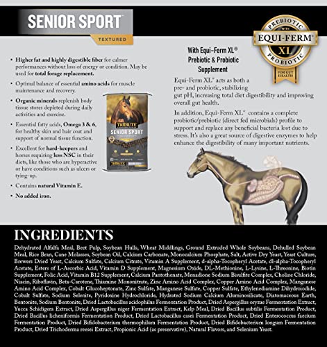 Senior Sport Textured Feed for Horses