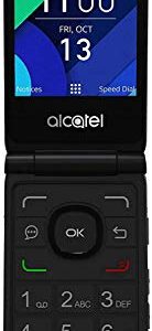 Alcatel GO Flip 2 4G LTE FlipPhone Bluetooth WiFi MP3 Camera Good for Elderly - GSM Unlocked (4 GB + 32 GB SD Bundle)