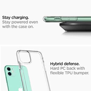 Spigen Ultra Hybrid Designed for Apple iPhone 11 Case (2019) - Crystal Clear