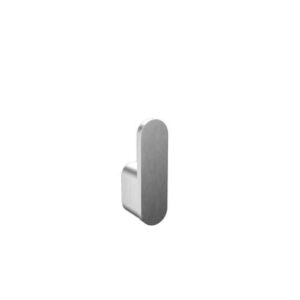 ico v4214 volkano flow towel hook in brushed nickel