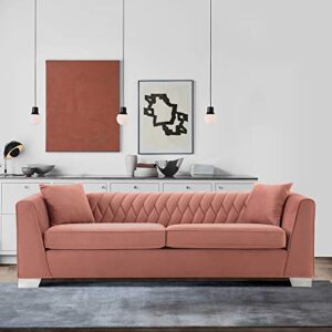 armen living cambridge, sofa, blush