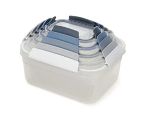 joseph joseph editions nest lock 5-piece storage container set - sky