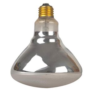 LUCKY HERP Reptile UVA UVB Mercury Vapor Bulb Lamp,Screw Thread,PAR38,160 Watt,Coated