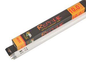 lucky herp 10.0 fluorescent desert terrarium lamp tube,t8,36 watt,48 inches