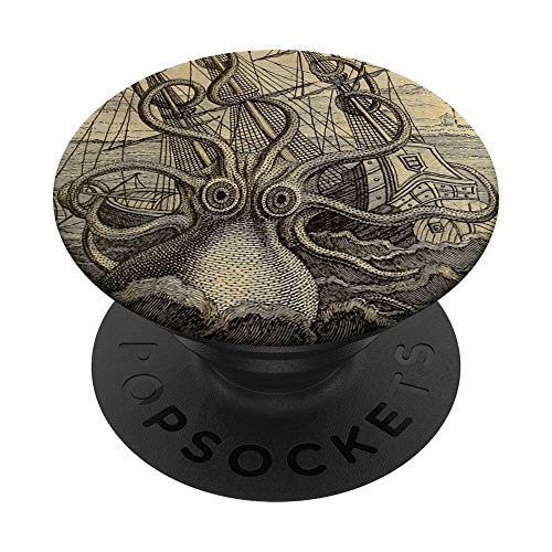 Vintage Kraken Octopus PopSockets Swappable PopGrip