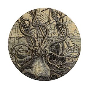 Vintage Kraken Octopus PopSockets Swappable PopGrip