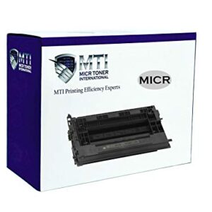 MTI 37A MICR Toner Cartridge Replacement for HP 37A CF237A 37X CF237X HP Enterprise M607 M607n M607dn M608 M608n M608dn M609 MFP M631 M632 M633 Check Printer Ink