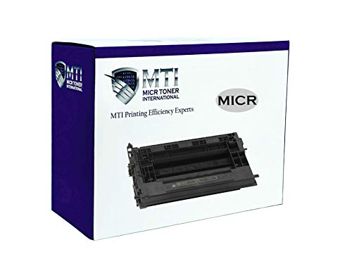 MTI 37A MICR Toner Cartridge Replacement for HP 37A CF237A 37X CF237X HP Enterprise M607 M607n M607dn M608 M608n M608dn M609 MFP M631 M632 M633 Check Printer Ink