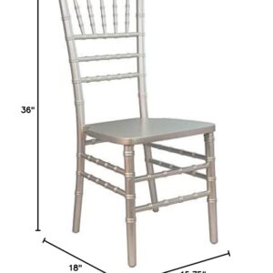 Flash Furniture Advantage Champagne Wood Chiavari Chair