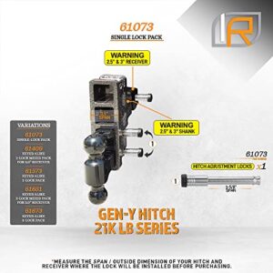 InfiniteRule Security 61073 | Hitch Lock (Fits: 3" Receiver | Gen-Y Hitch - 21K LB Series | Gen-Y Hitch - Auto Latch Gooseneck Coupler Lock | Rhino Hitch - 2" 10K LB Hitch)