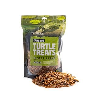 fluker's grub bag turtle treat - insect blend, 6 oz (72032)