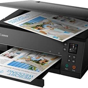 Canon Pixma TS6320 Wireless All-in-One Photo Printer with Copier, Scanner and Mobile Printing, Black, Amazon Dash Replenishment